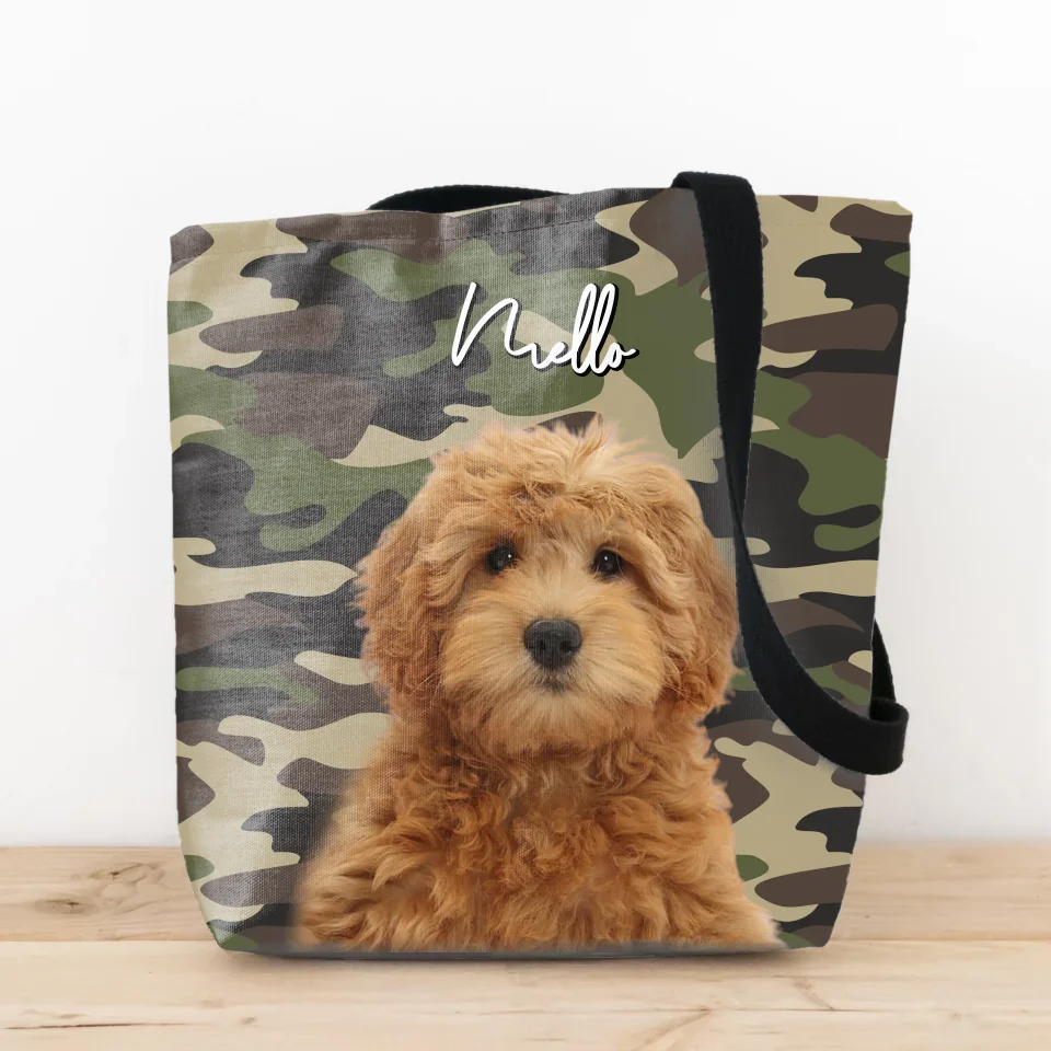 Custom Camo Tote Bag – PupSocks
