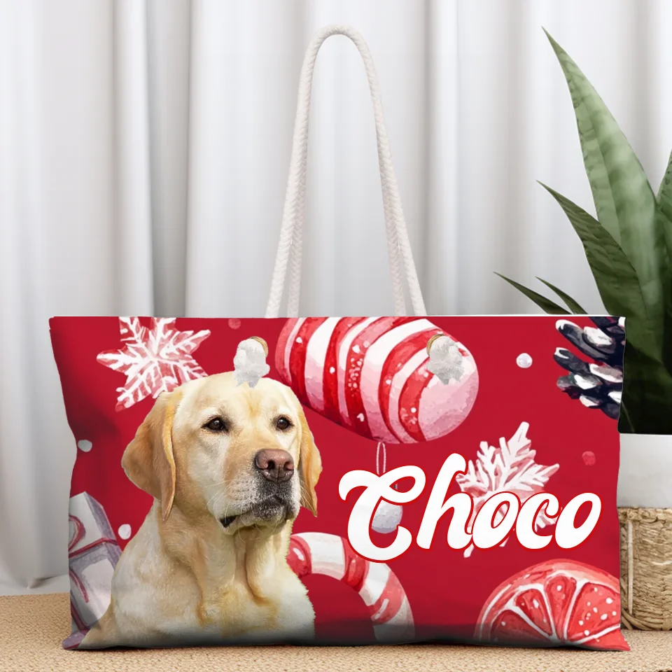 Custom Christmas Weekender Bag – PupSocks