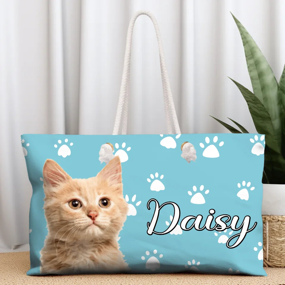 Custom Cat Paw Weekender Bag – PupSocks